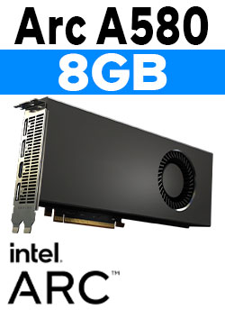 Buy Intel Arc A580 8GB GDDR6 Graphics Card | Ultimate Gaming Performance