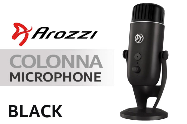 Arozzi Colonna USB Gaming Microphone - Black - Best Deal - South Africa