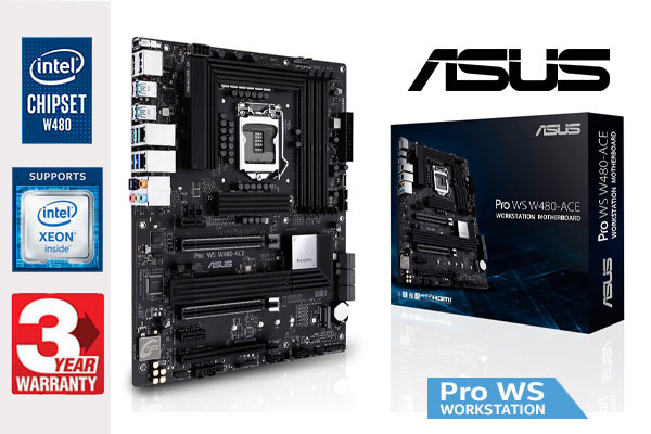 ASUS Pro WS W480-ACE Workstation Motherboard - Best Deal - South Africa ...