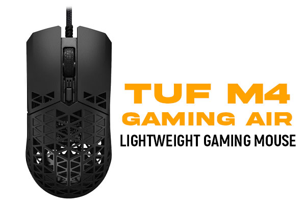 ASUS TUF Gaming M4 Air - Lightweight Gaming Mouse for Ultimate Precision