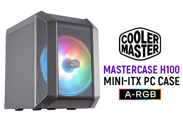 Cooler Master Mastercase H100 ARGB Gaming Case - Black | High ...