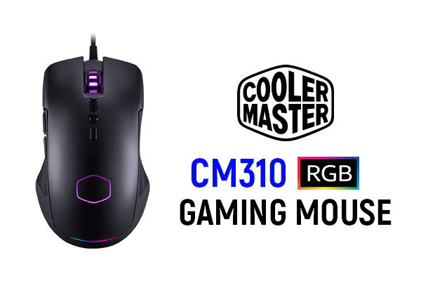 CoolerMaster CM310 RGB Gaming Mouse - Best Deal - South Africa | Evetech
