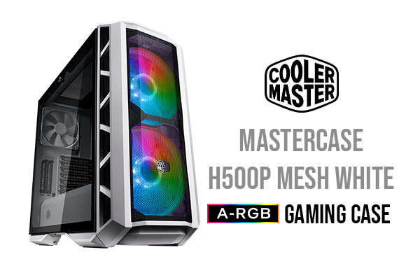 CoolerMaster Mastercase H500P Gaming Case - White | Ultimate Cooling ...