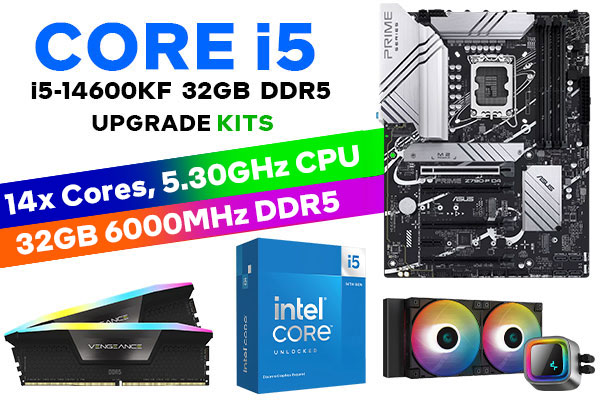 Core i5 14600KF Prime Z790-P 32GB RGB DDR5 6000MHz Upgrade Kit