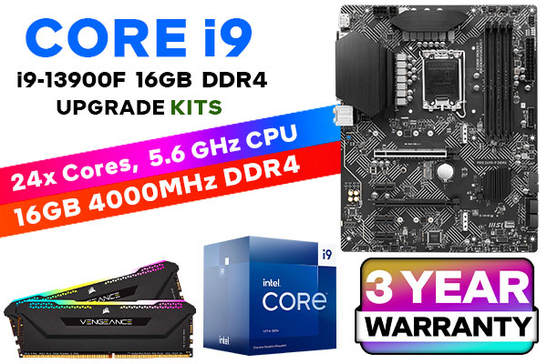 Core i9 13900F PRO Z690-P 16GB RGB 4000MHz Upgrade Kit