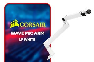 Corsair Wave Mic Arm White