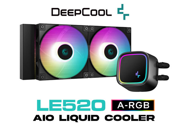 Deepcool LE520 AIO Liquid CPU Cooler | Efficient Cooling Solution | Evetech