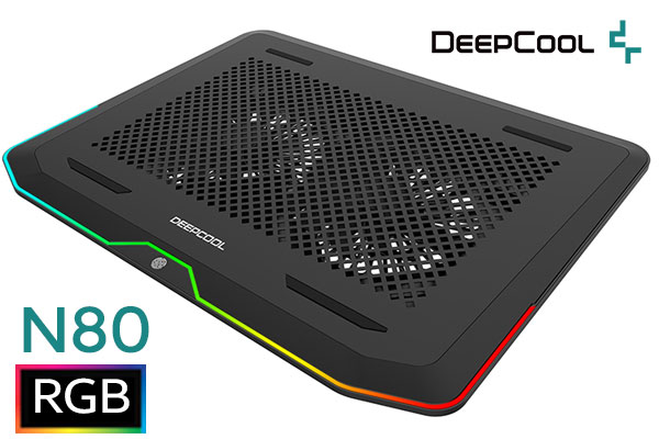 Deepcool N80 RGB Gaming Laptop Cooling Pad - Best Deal - South Africa