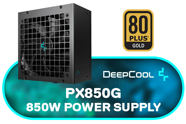 Buy DeepCool PX850G Power Supply - 850W ATX 3.0, Fully Modular, 80 PLUS ...