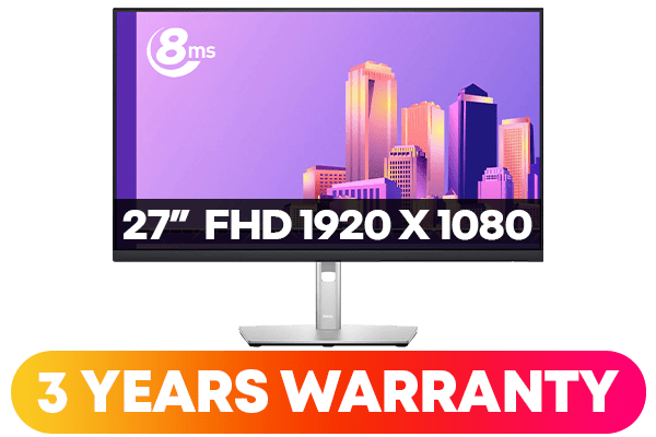 Dell P2722H Full HD Monitor - Stunning Clarity & Performance