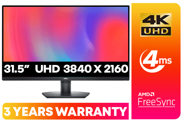 Dell SE3223Q 4K Monitor - Stunning Visual Clarity & Performance