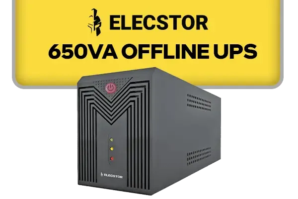 Buy Elecstor 650VA Offline UPS | Reliable Power Backup Solution