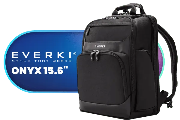 Everki ONYX EKP132 Laptop Backpack - Stylish & Functional