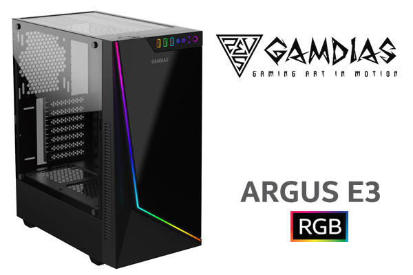 Gamdias ARGUS E3 Gaming Case - Best Deal - South Africa