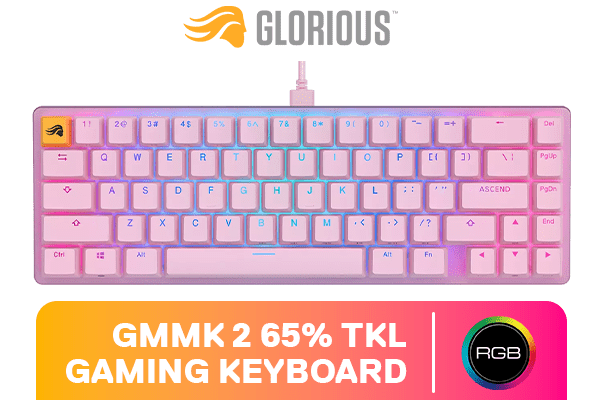 Glorious GMMK 2 65% TKL Gaming Keyboard - Pink - Best Deal - South ...