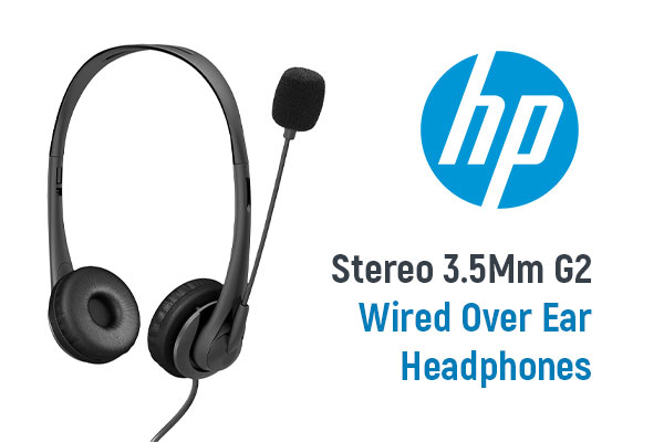 HP Stereo 3.5MM G2 Headset - Enhanced Audio Experience
