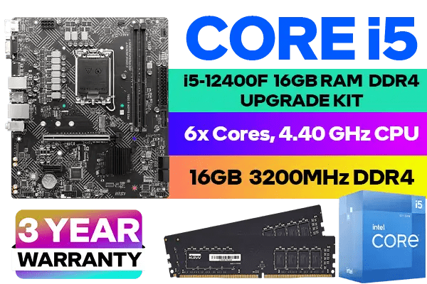 Core i5-12400F PRO B660M-E D4 16GB 3200MHz Upgrade Kit