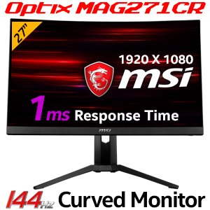 MSI Optix MAG271CR 27 FHD 144Hz Gaming Monitor Best Deal South Africa