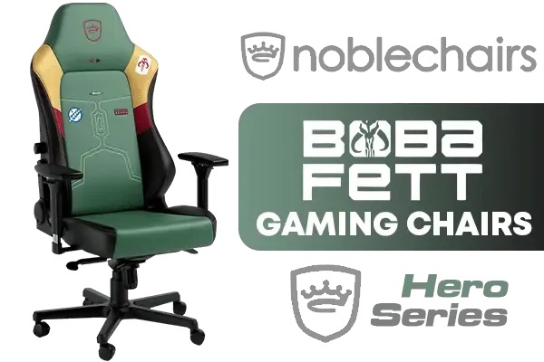 Premium Noblechairs Boba Fett Edition Gaming Chair - Ultimate Comfort ...