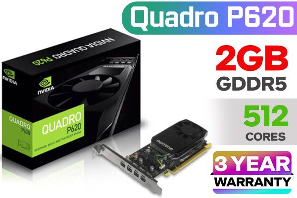 NVIDIA Quadro P620 2GB GDDR5 Workstation Graphics Card - Best Deal ...
