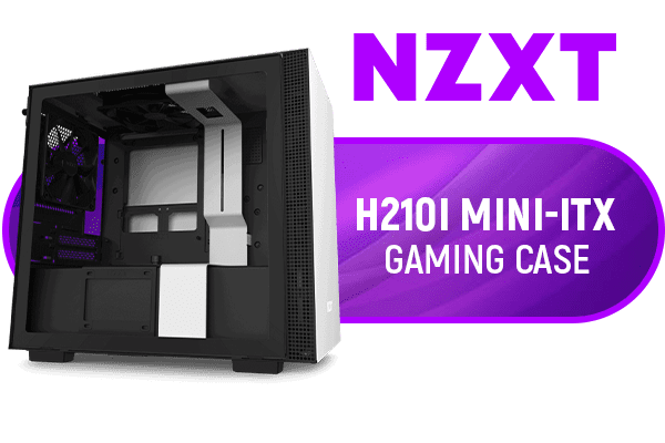 NZXT H210i Matte White Black Gaming Case