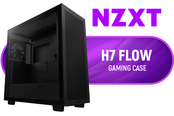 NZXT H7 Flow Tempered Glass Gaming Case - Black - Best Deal - South ...