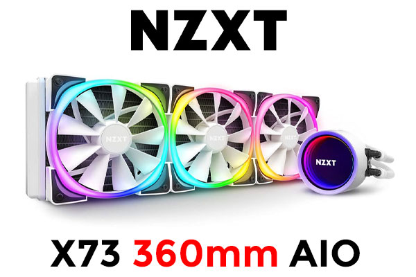 NZXT Kraken X73 360mm RGB AIO Liquid Cooler - White - Best Deal - South ...