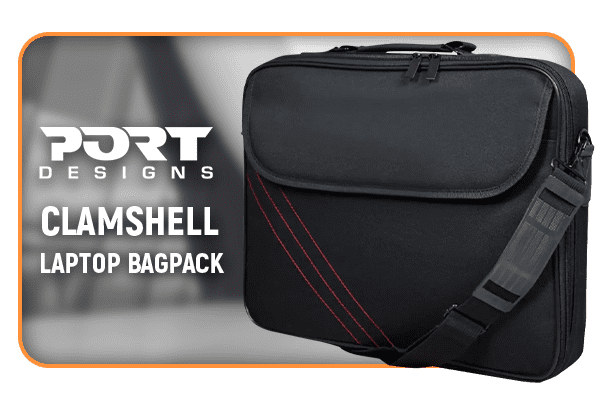 Port Designs Clamshell Case Black | Durable Protection & Stylish Design