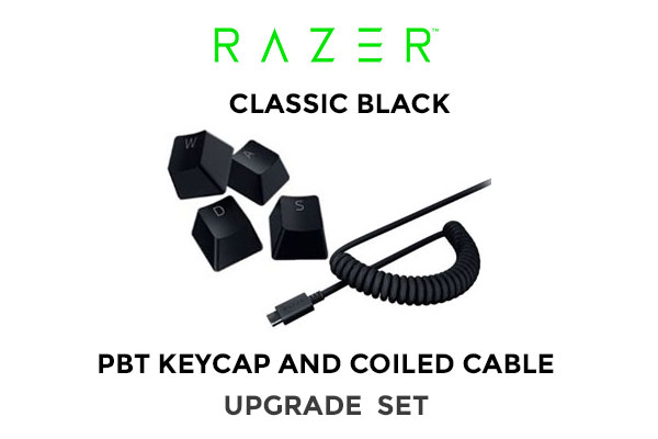 Razer PBT Keycap And Coiled Cable Upgrade Set - Classic - Best Deal ...