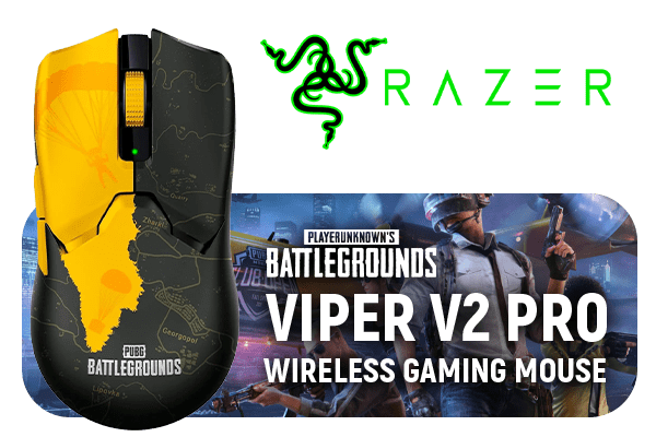 Razer Viper V2 Pro PUBG Wireless Gaming Mouse