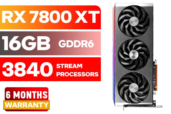 Sapphire Nitro+ AMD Radeon RX 7800 XT 16GB GDDR6 - Open Box