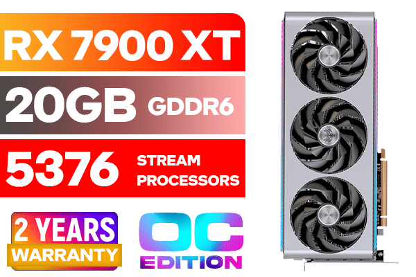 SAPPHIRE Nitro+ AMD Radeon RX 7900 XT Graphics Card -Ultimate Gaming ...