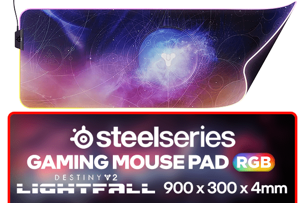 Steelseries QCK Prism Cloth XL - Destiny 2 Lightfall Edition Gaming ...