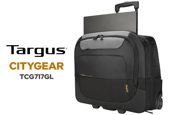 Targus CityGear 17.3 Roller Laptop Case - Black | Durable & Stylish ...