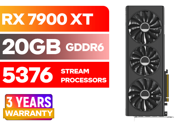 XFX Speedster MERC 310 AMD Radeon RX 7900 XT 20GB GPU - High ...