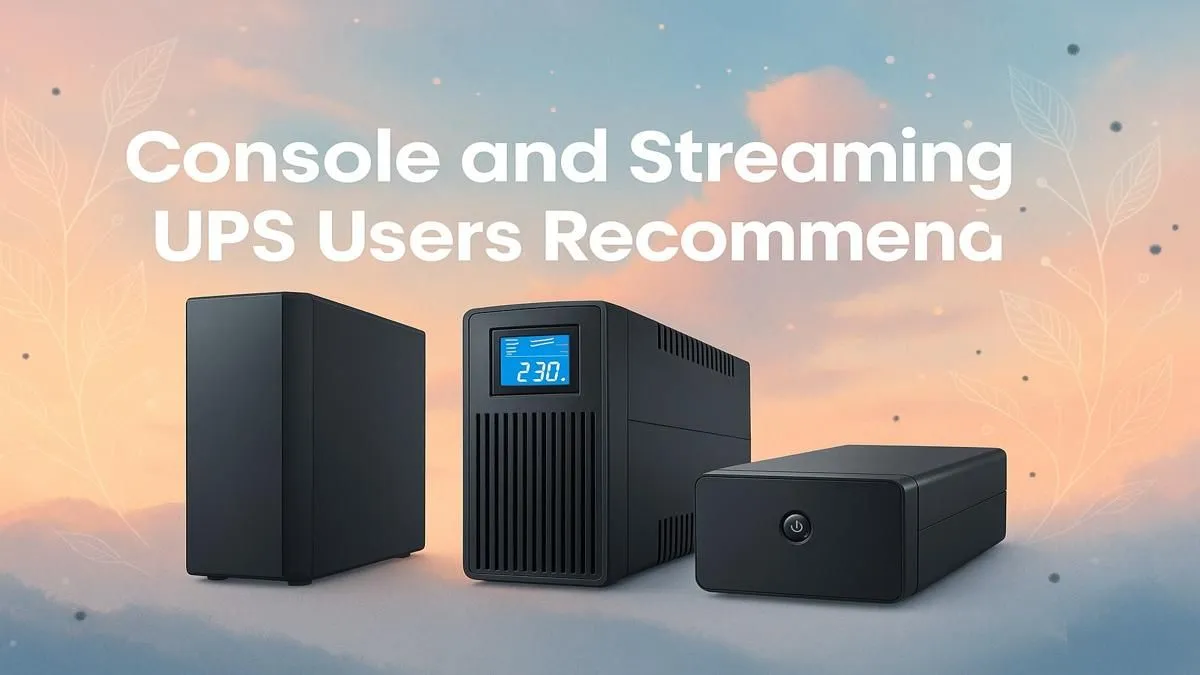 Stable Power for Consoles & Streaming