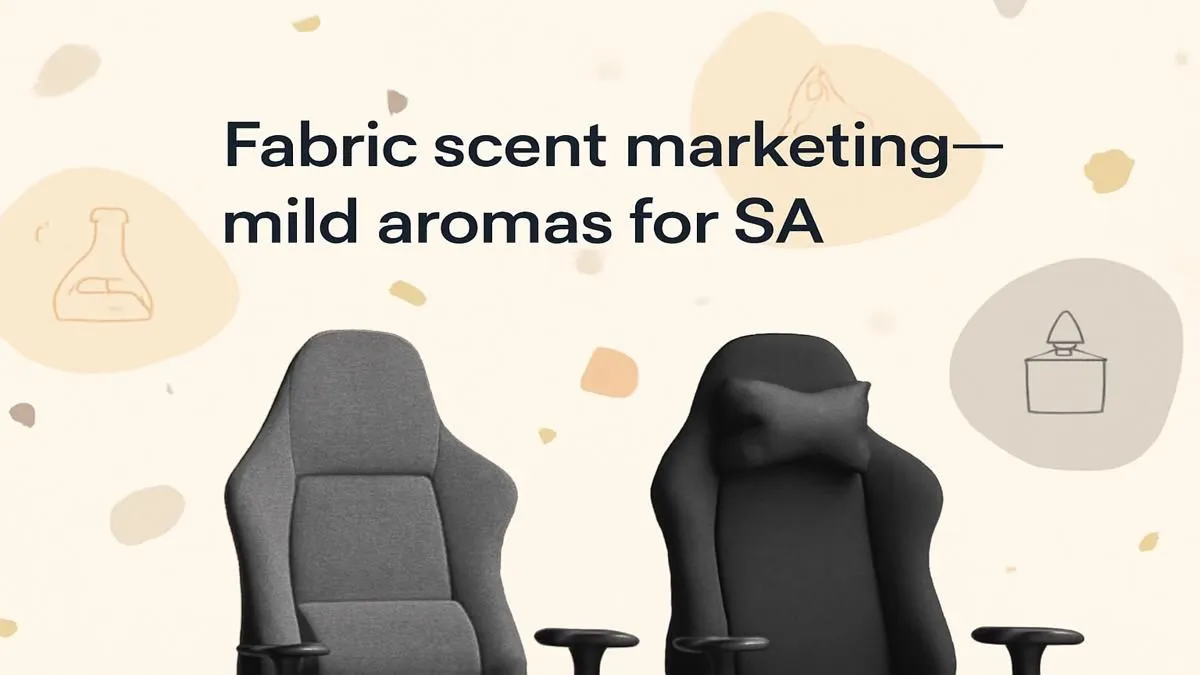 How Subtle Scents Sell Fabric