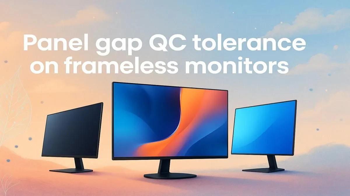 Frameless Monitor QC Explained