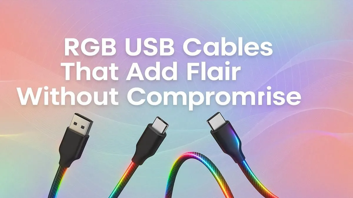 Elevate Tech with RGB Cables