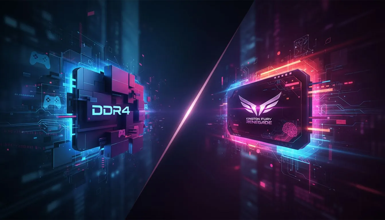 DDR5 vs DDR4 — Kingston Fury Renegade