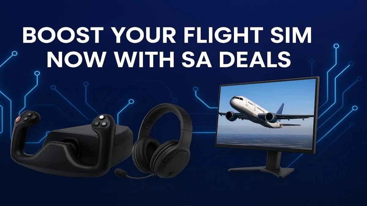 Flight Sim Hardware Deals South Africa | Evetech Specials