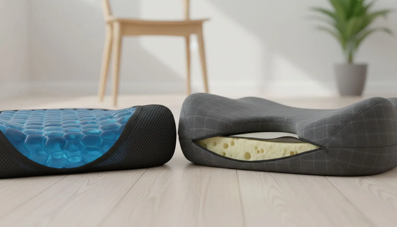 Gel or Memory Foam: Which Cushion Wins?
