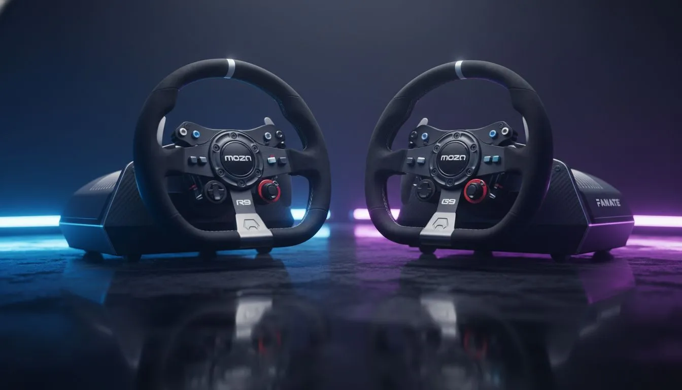 Top Moza & Fanatec Direct Drive Wheels