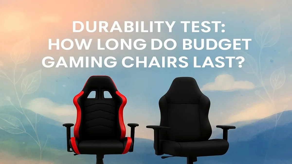 Budget Gaming Chair Lifespan