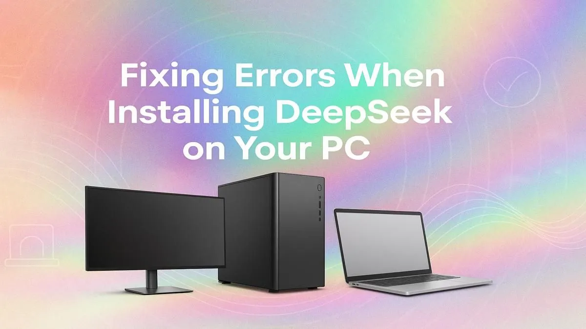 Fix DeepSeek Install Errors