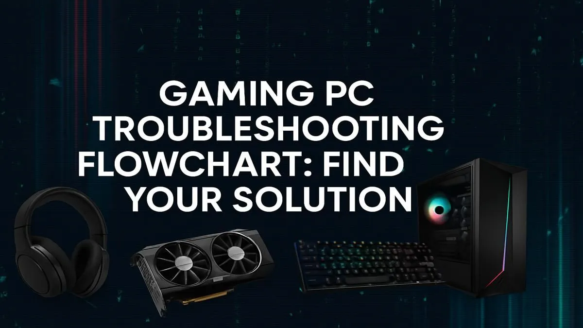 Gaming PC Troubleshooting Flowchart | Fix Crashes & Errors