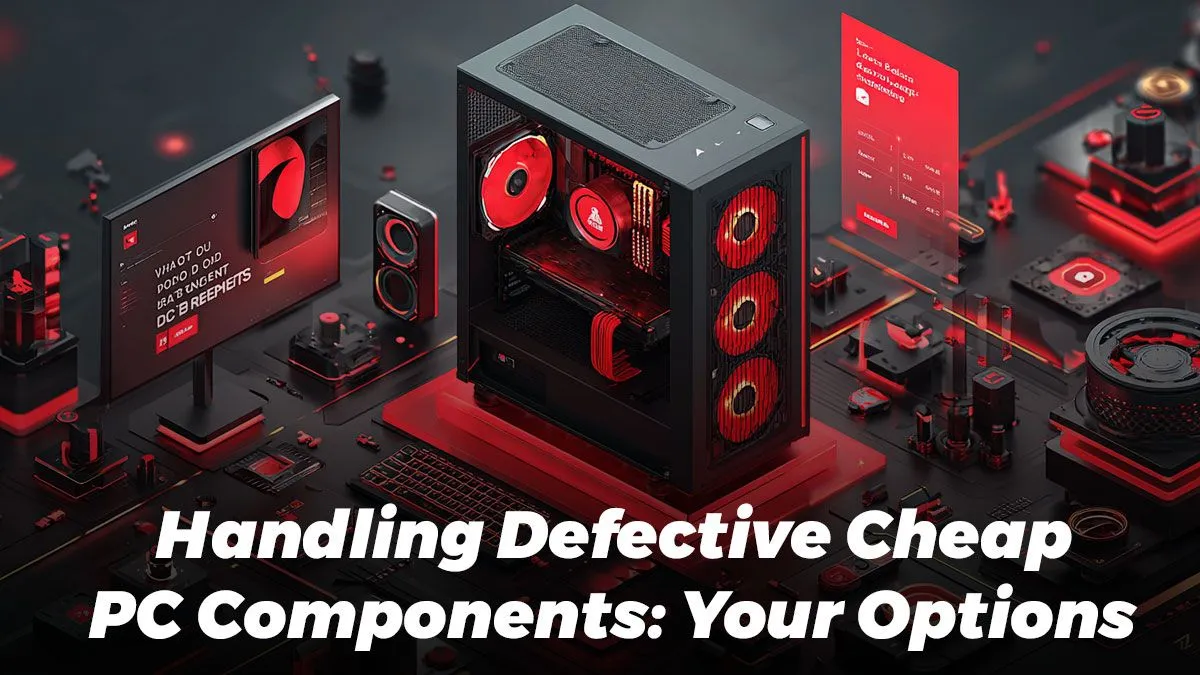 Faulty PC Parts: Your Options Now