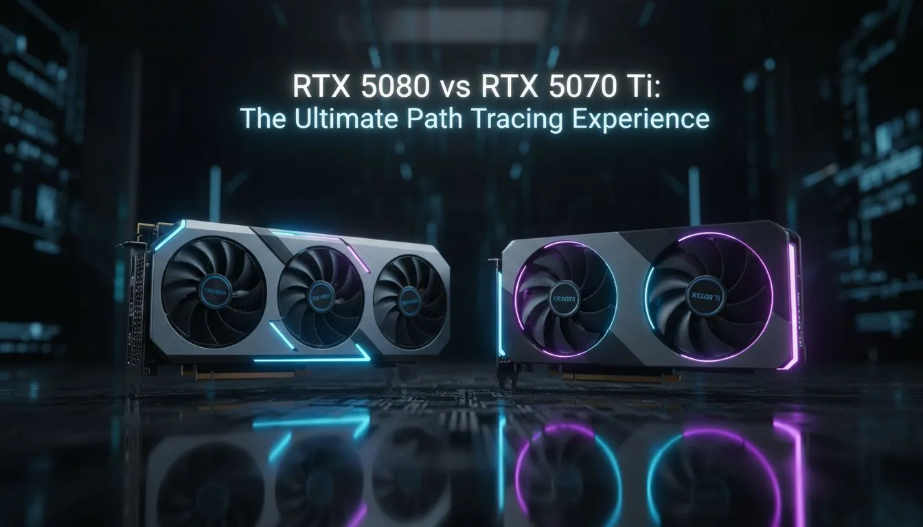 Path Tracing: 5080 vs 5070 Ti