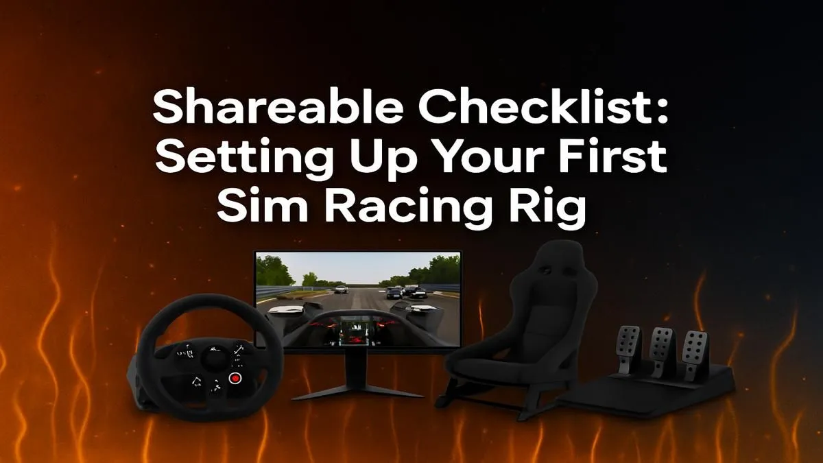 Your First Sim Rig Setup Guide