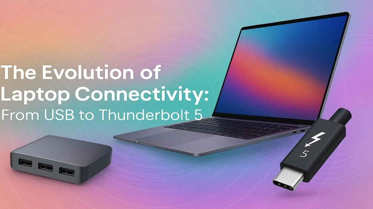 Evolution of Laptop Ports: A Guide to USB & Thunderbolt 5